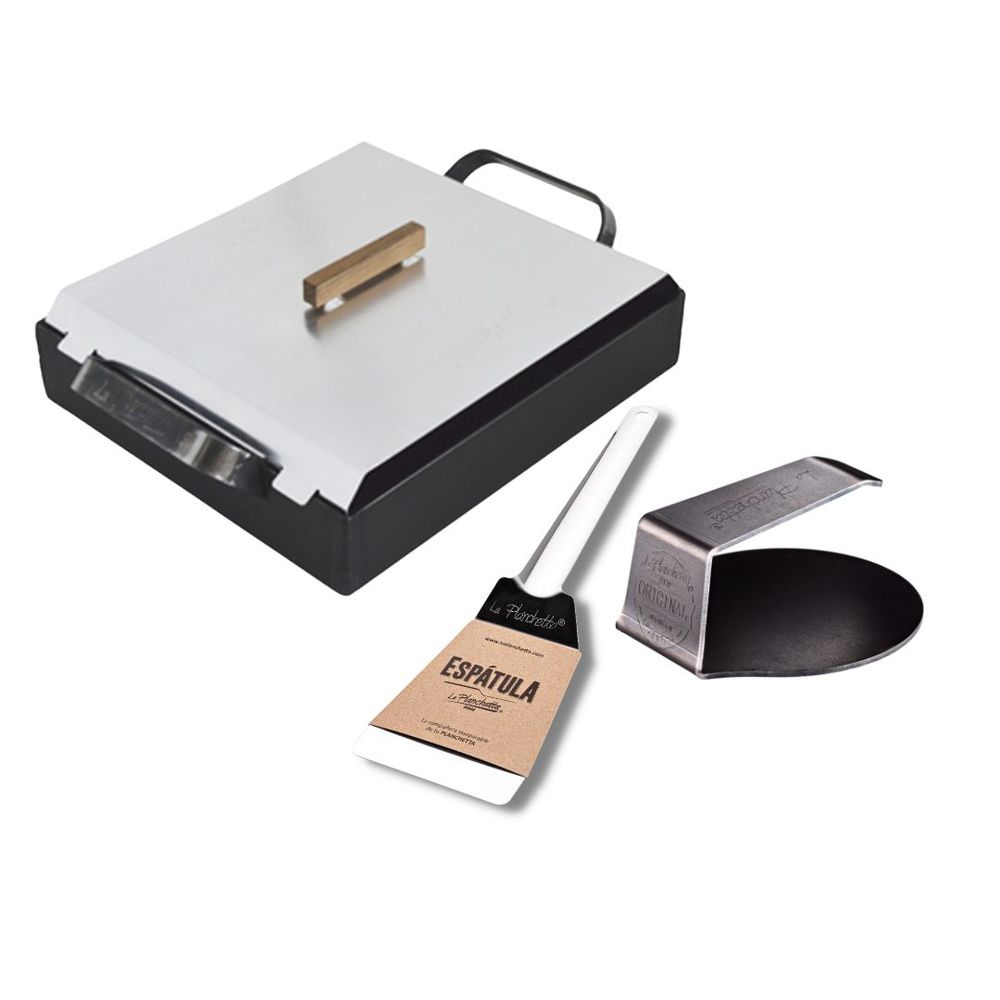 Planchetta 1 hornalla con Smasher y Espátula La Planchetta