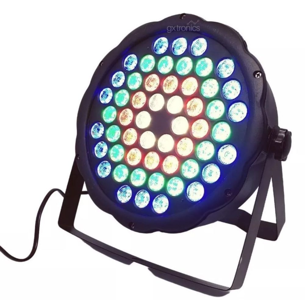 Luz Proton Par 54 Led Alta Luminosidad Rgb Audioritmico