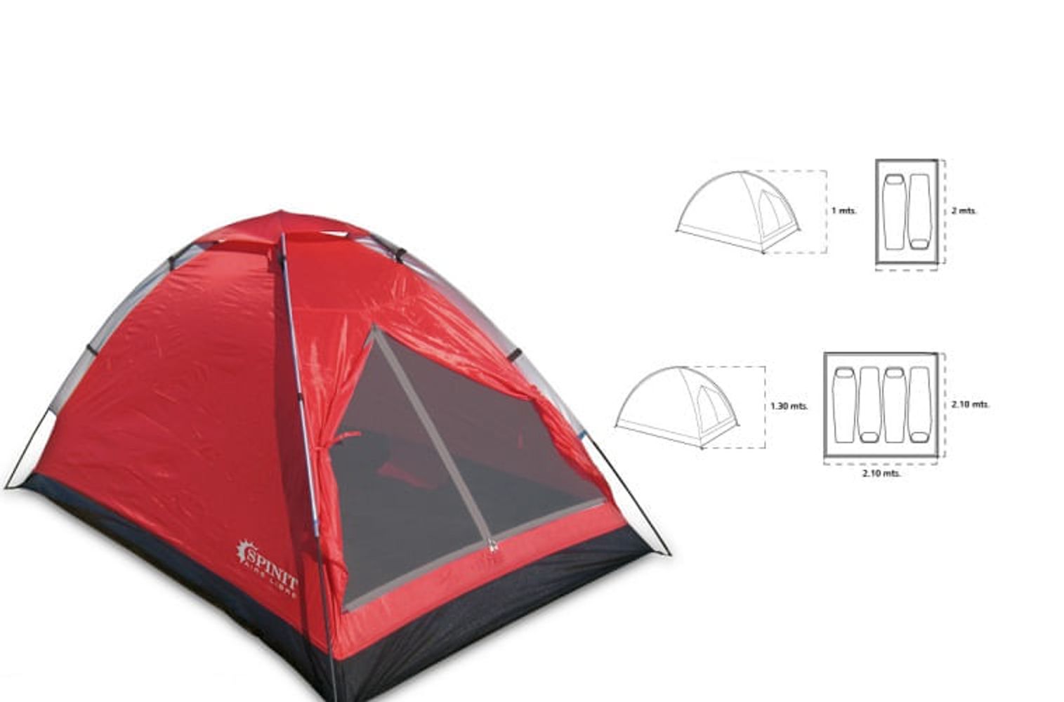 Carpa Iglu Spinit Basic 4