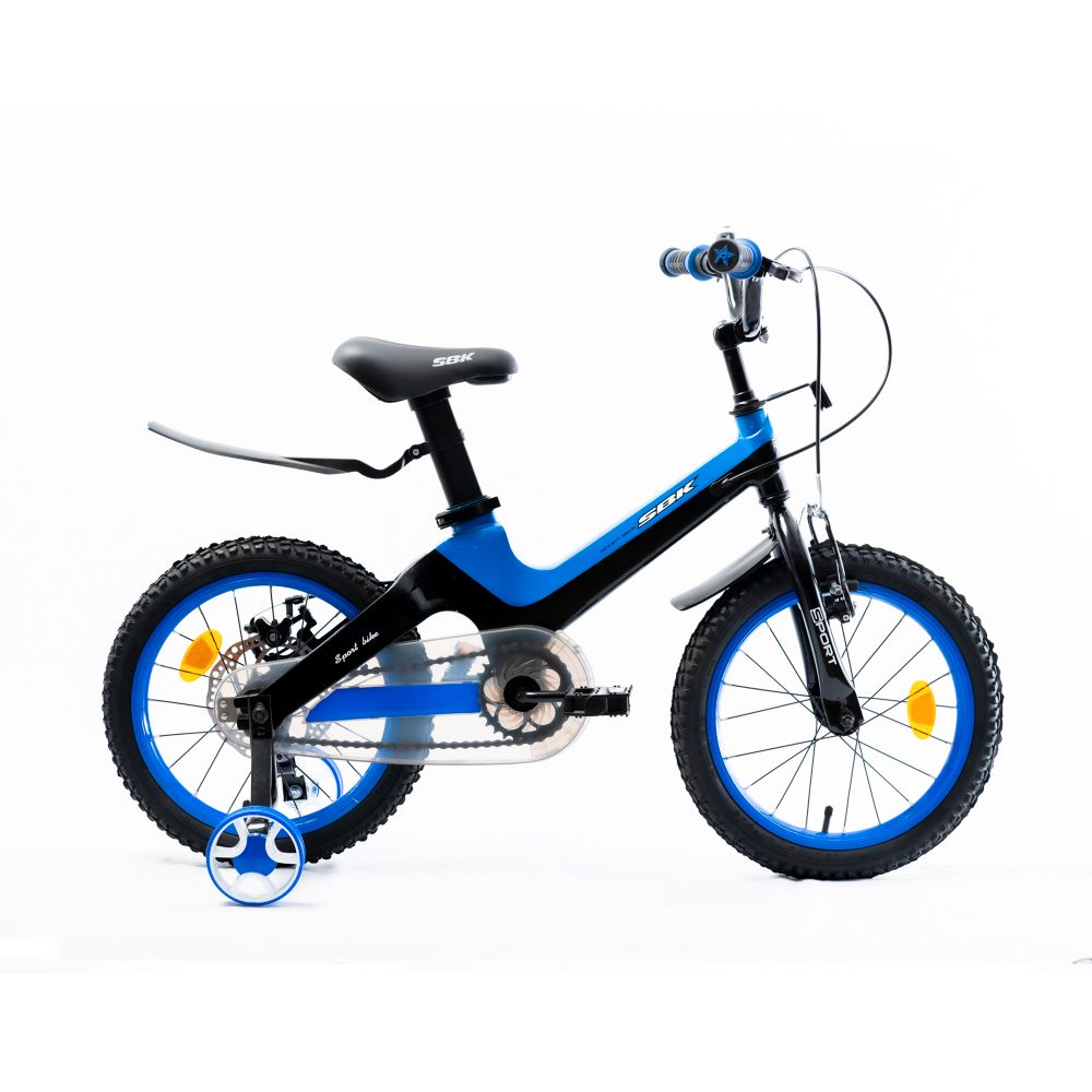 Bicicleta Sport Bike Infantil rodado 16 con rueditas Azul