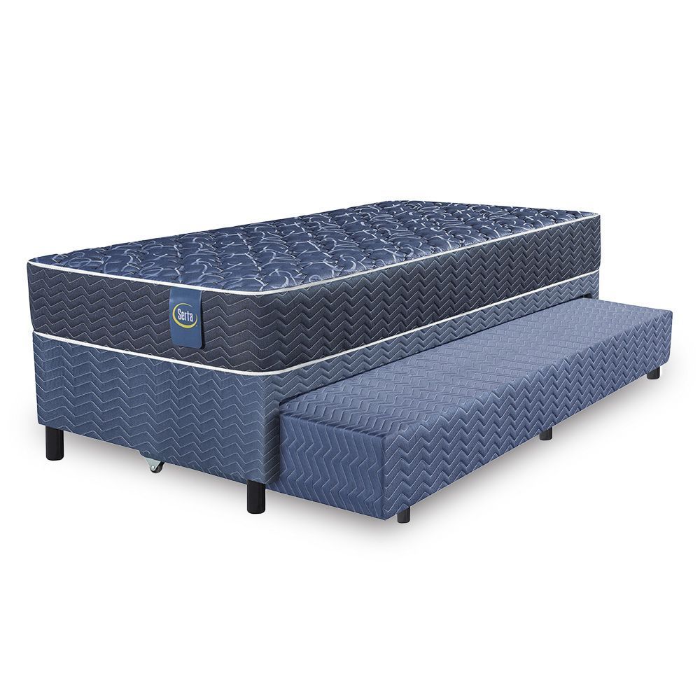 Bicama sommier y colchón 1 plaza Serta Classic 90x190