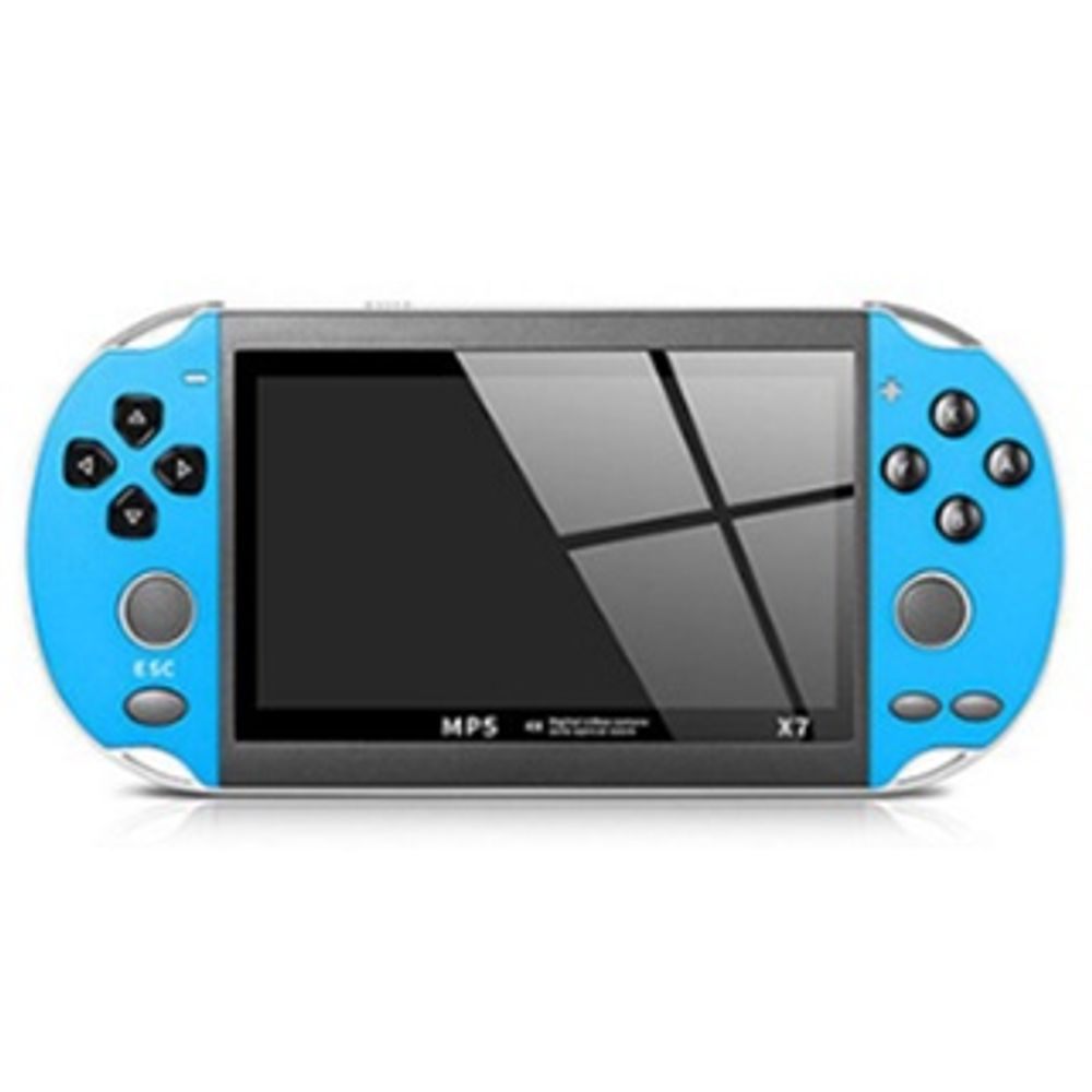 Consola portatil multiplataformas X7 Azul