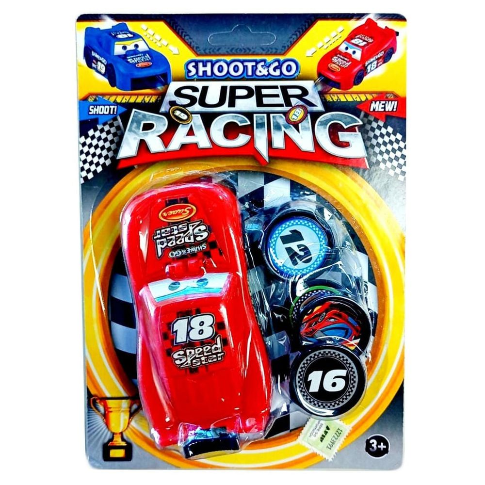 Auto Lanza Tazos Super Racing 22569 Calpro Sa