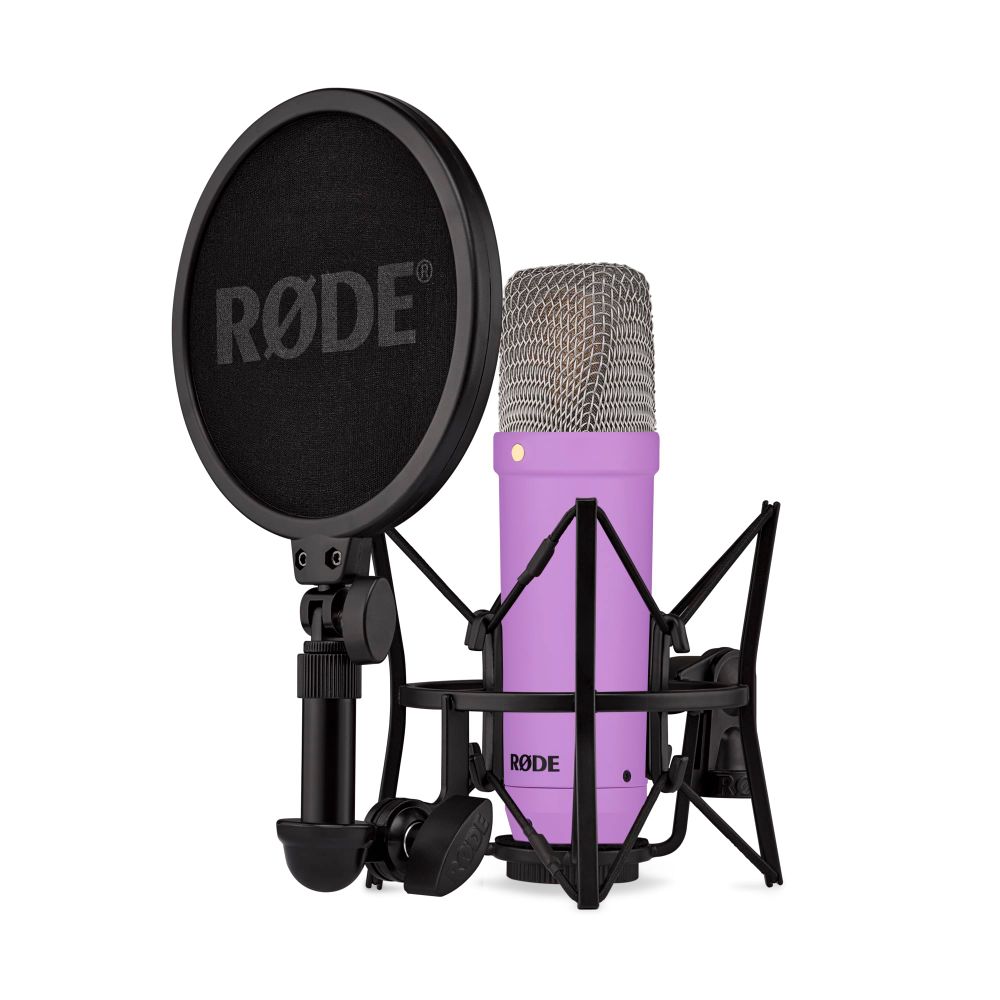 Micrófono Rode NT1 Signature Series con Accesorios Morado