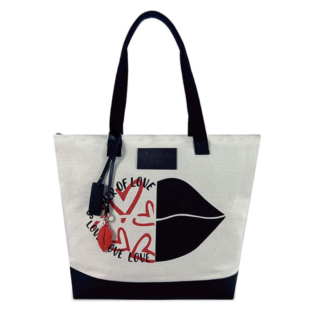 Bolso Playero Oreiro Love Estampado Amplio Cómodo Pileta Club