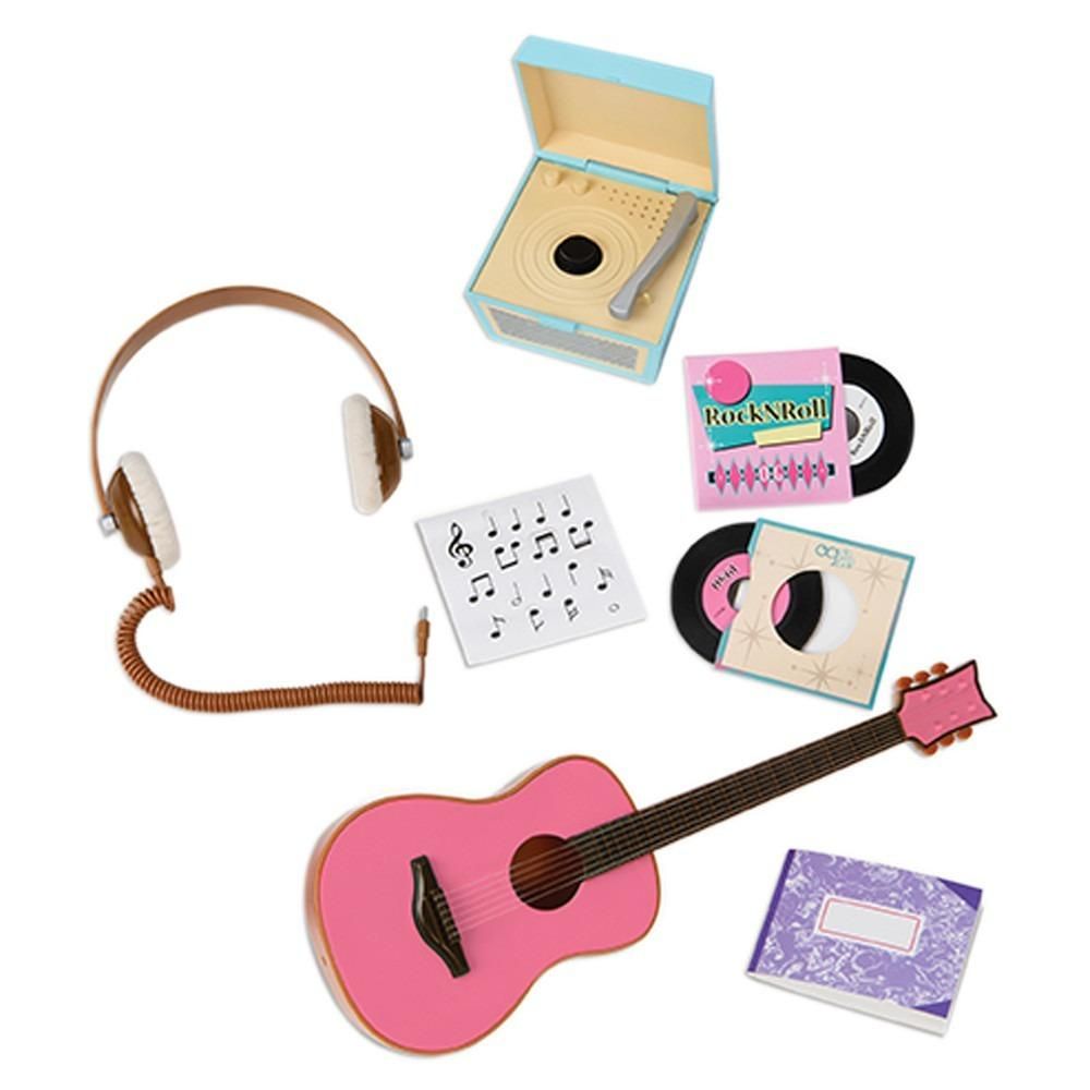 Our Generation Retro Music Accessorios Set Musica