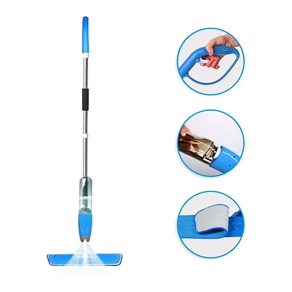 Mopa Spray Mop Trapeador Piso + Rociador Lampazo Microfibra