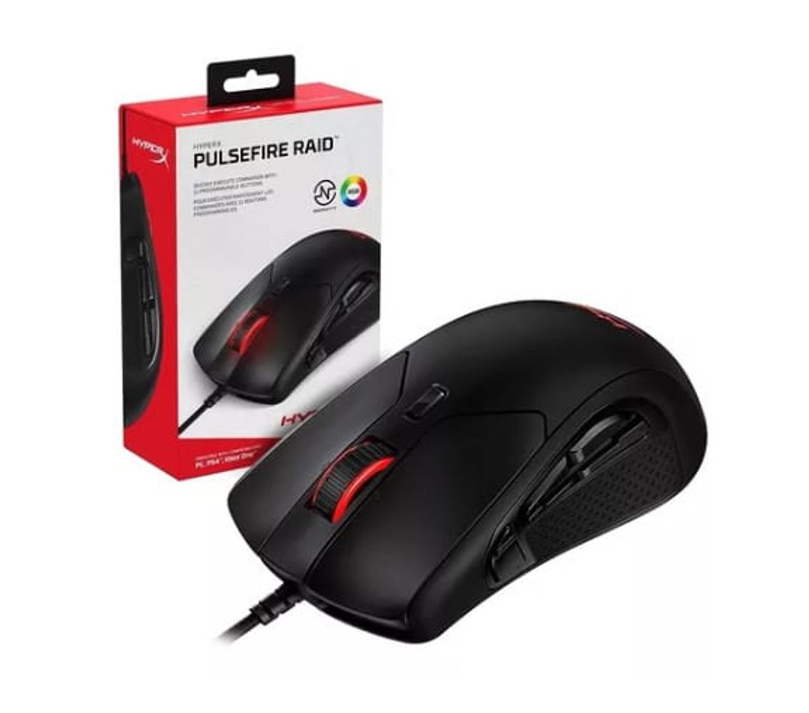 Mouse Gamer Hyperx Pulsefire Raid 16000dpi 11 Botones Gtia