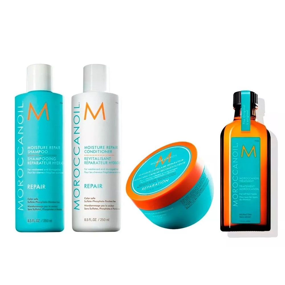 Moroccanoil Kit Completo Repair 250 Ml + Serum 100 Ml