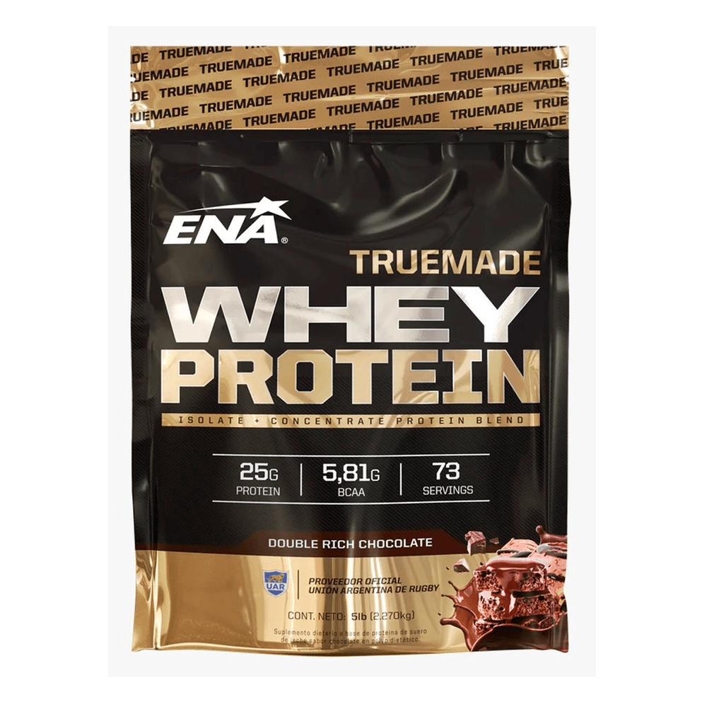 Ena Whey Protein Truemade Big Size Chocolate 2270 Gramos