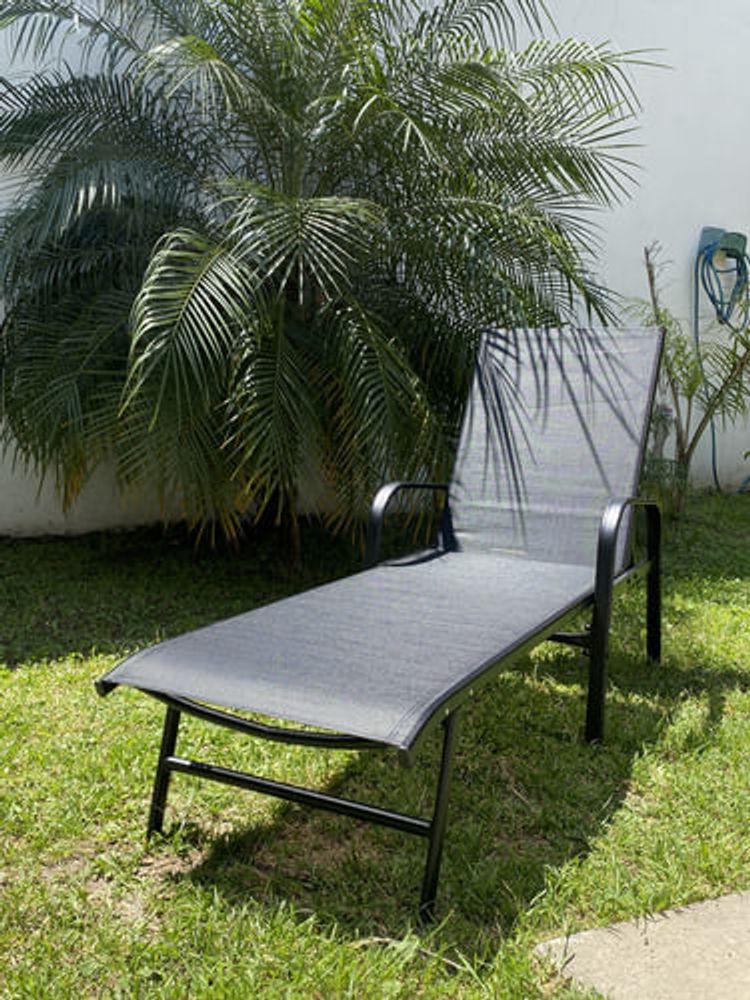 Reposera Hazel X2 Unidades Para Jardín Exterior Baires4