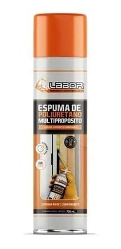 Espuma De Poliuretano Expandido En Aerosol De 500ml Sellar Lab01190