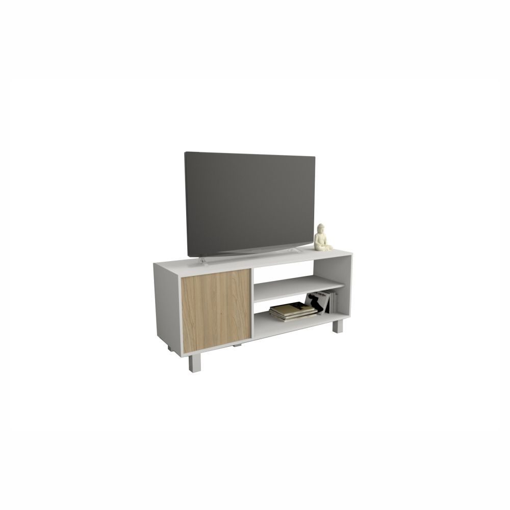 Rack Mueble Para Tv Led Nordico Escandinavo Moderno Con Estante Color ...