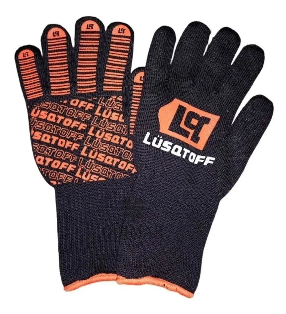 Guantes Resistentes Al Calor Temperatura Largos Lusqtoff Parrilla ...