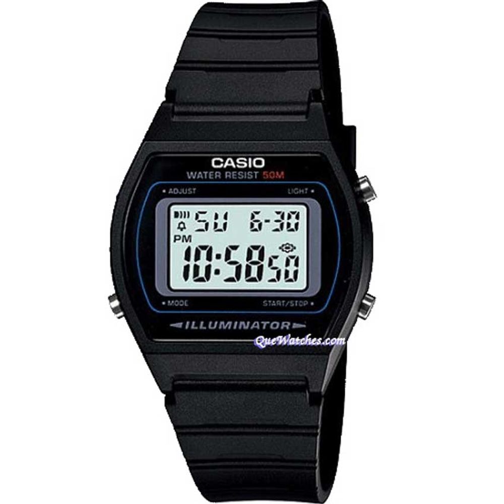 Reloj Deportivo Casio W-202 1A-Negro