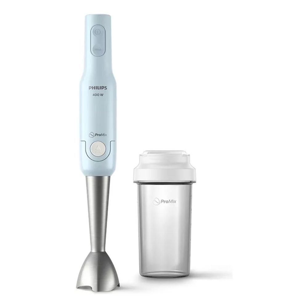 Mixer Philips Hr2531/50 400w Celeste Varilla Acero Inox