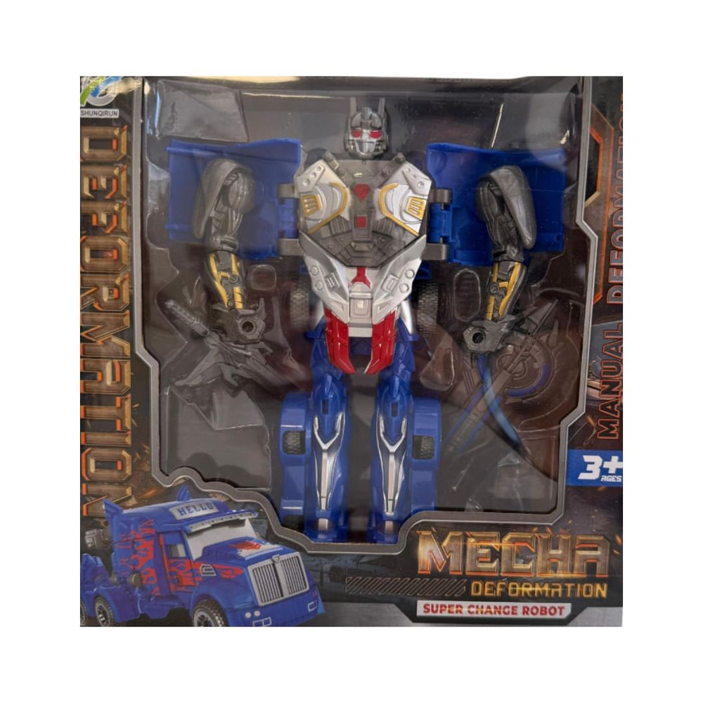 Robot Transformer Juguetech Azul