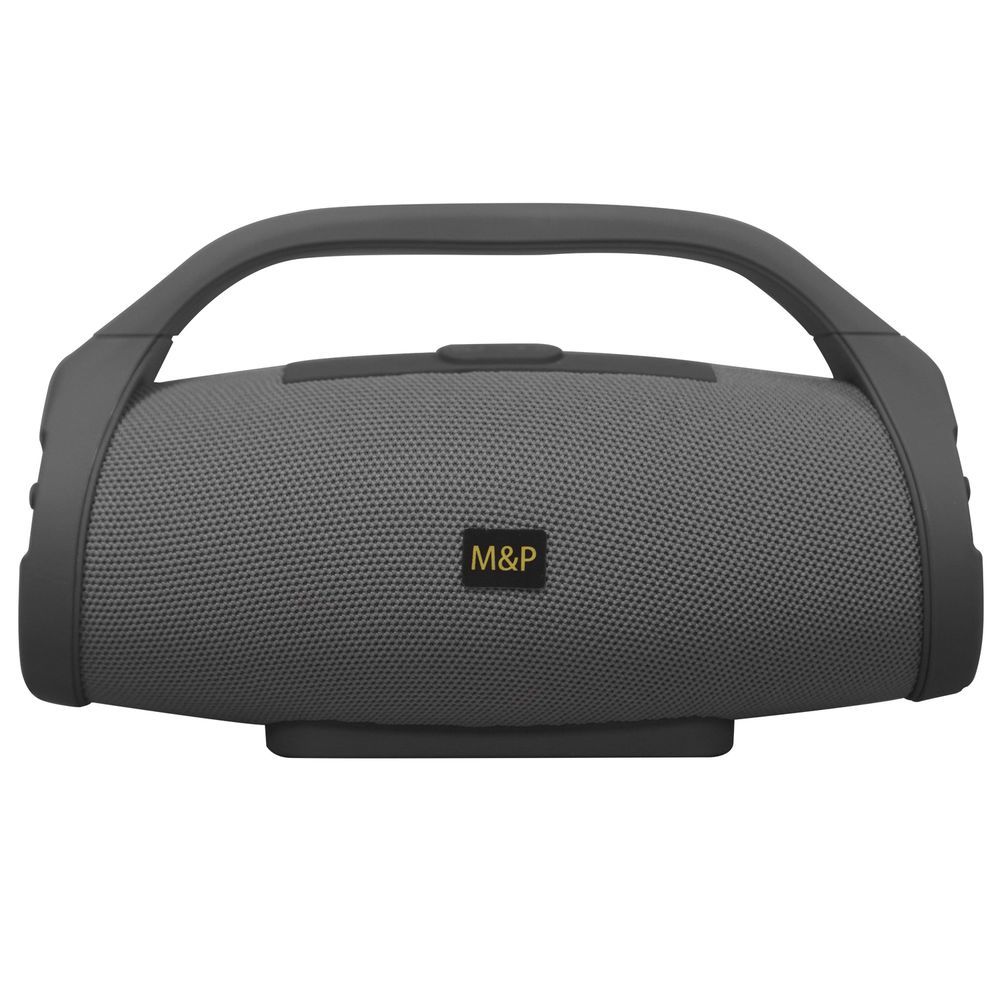 Parlante Portatil Bluetooth M&P BS-218 10w Usb Mp3 Fm Gris