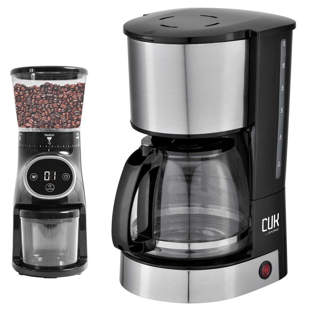 Kit Cafetera expresso 1350w + 2 Tamper barista