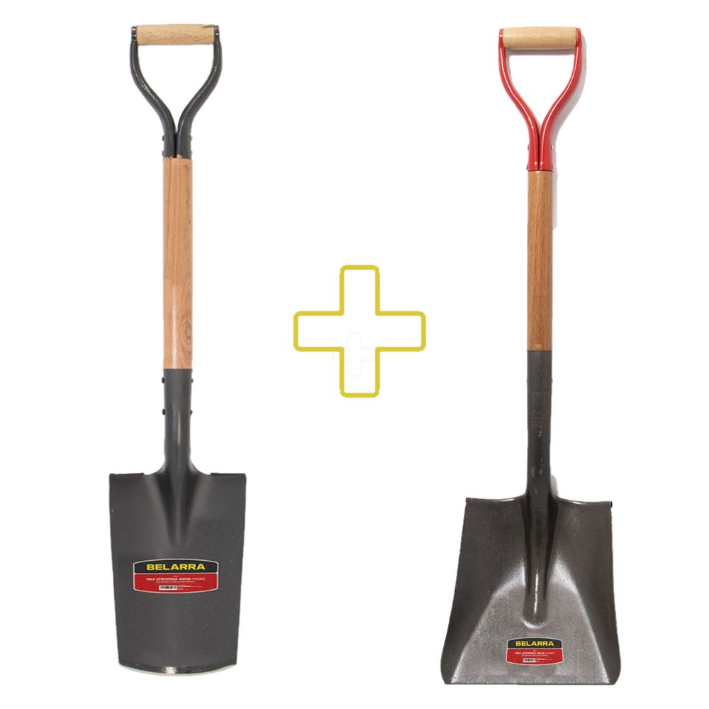 Kit Pala de Punta y Pala Ancha