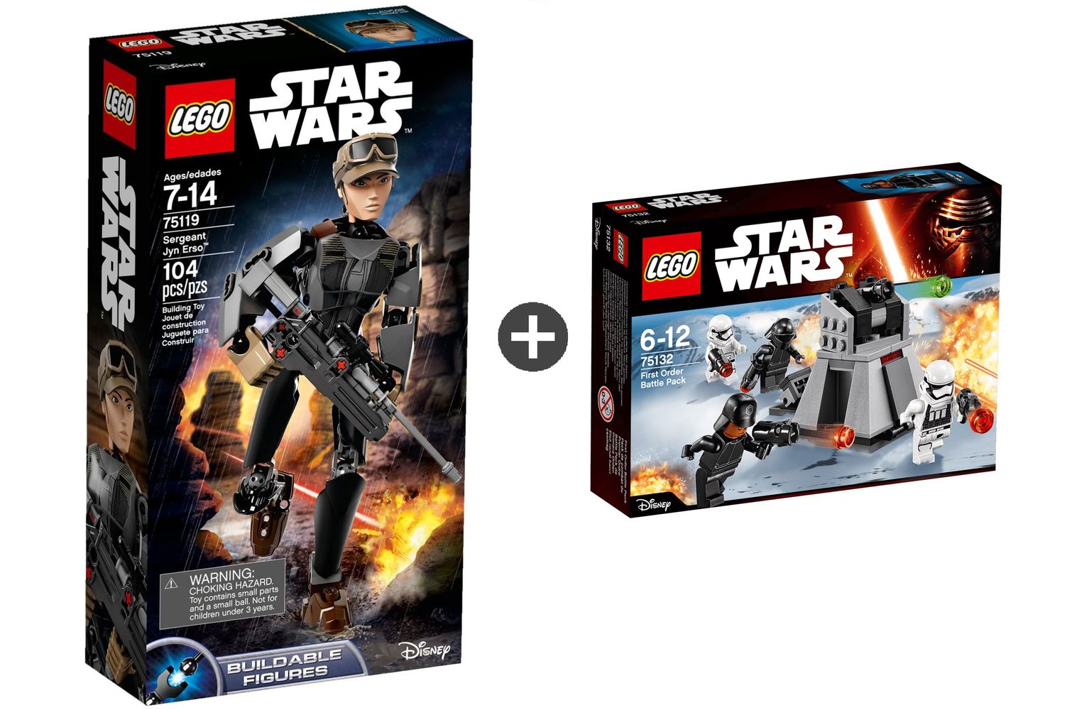Lego Star Wars Sergeant Jyn Erso Set De Combate