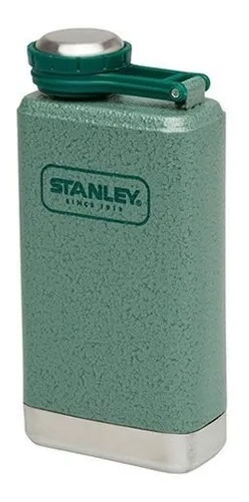 Petaca Stanley Verde 147 Ml Acero Inoxidable Verde