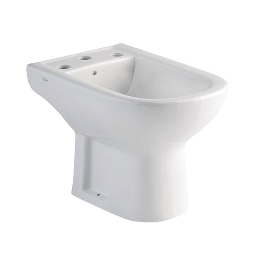 Sanitario Ferrum Bari bidet 3 agujeros loza blanco BKM3