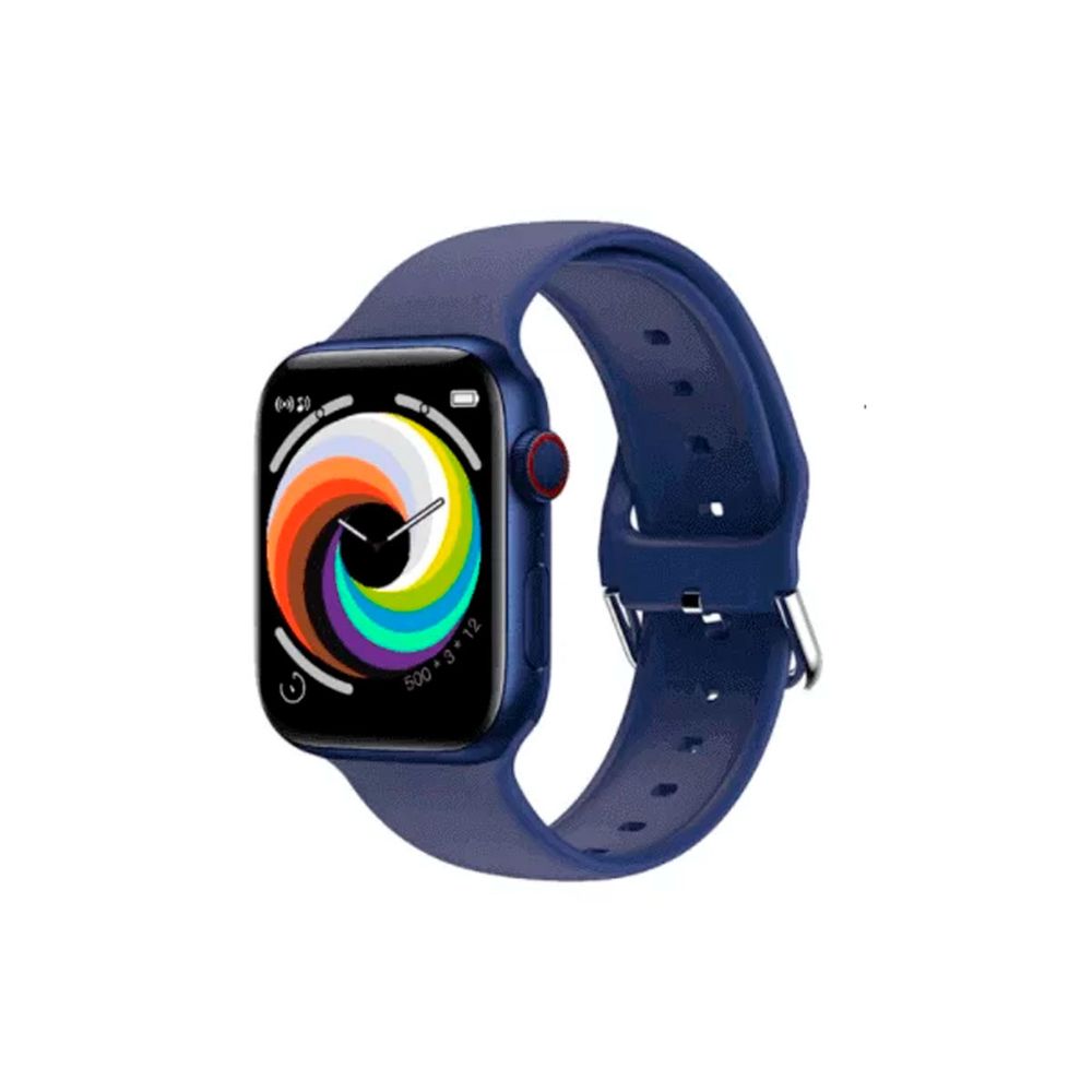 Reloj Inteligente Smartwatch W26+ Pro Max T900 + Plus , C.: AZUL MARINO