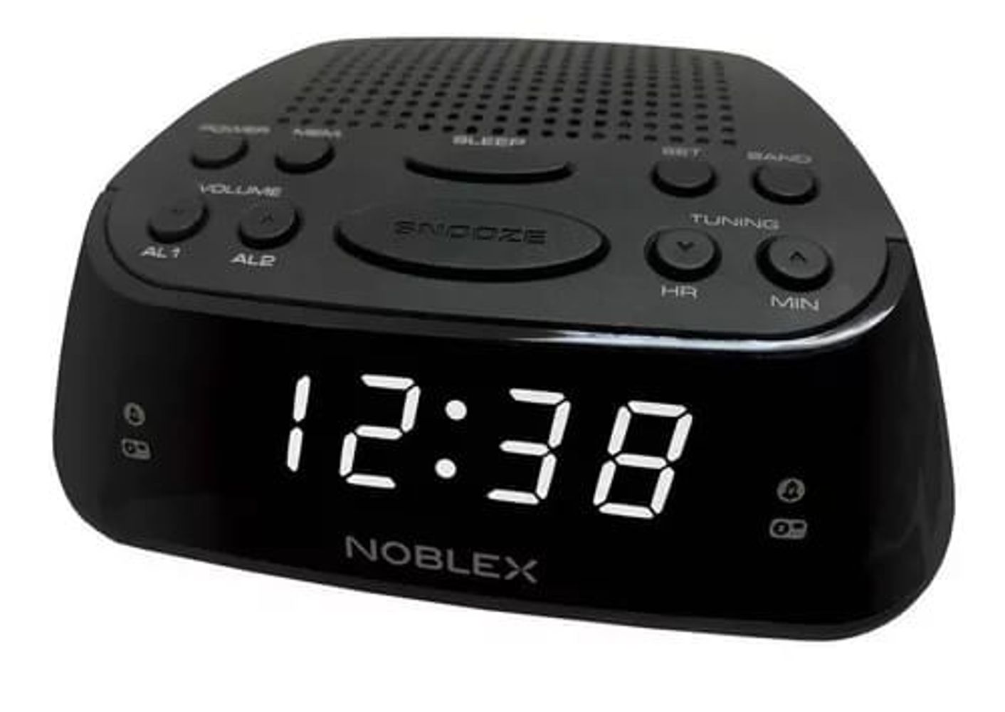 Radio Noblex 94rj960p Reloj Despertador Digital Am / Fm Led