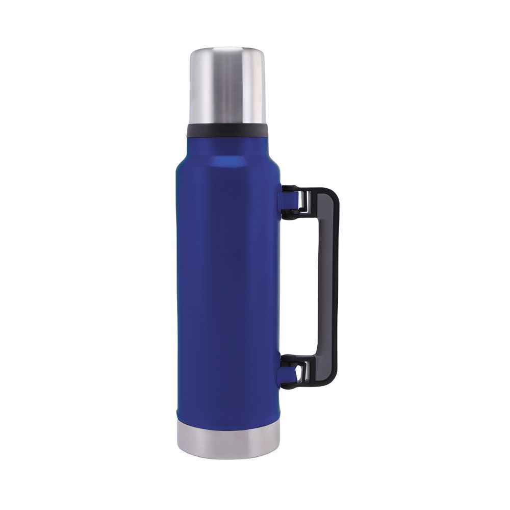 Termo De Acero Inoxidable 1.2 Litros Azul BSP-1005 Cover