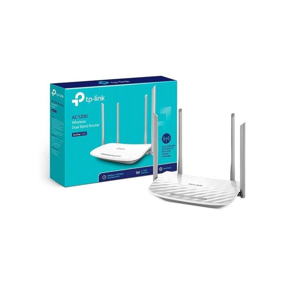 Router 4P TpLink Archer C50 AC12000 Dual Band Blanco