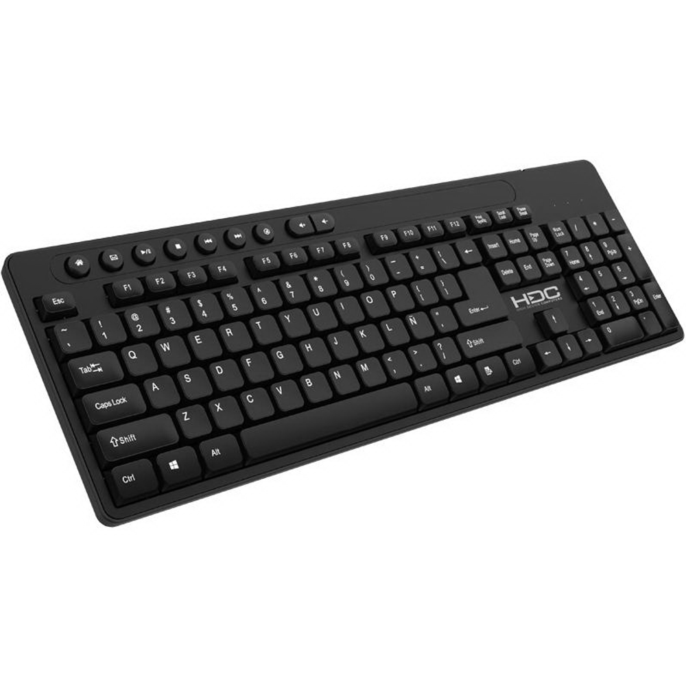 Combo Inalambrico Hdc Mk1136 Mouse 6 Botones (800/1200/1600 Dpi ...