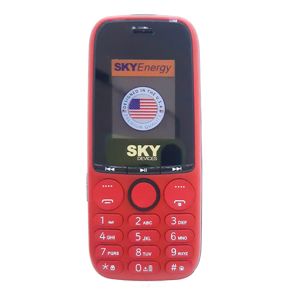 Celular Sky Energy 32MB Rojo