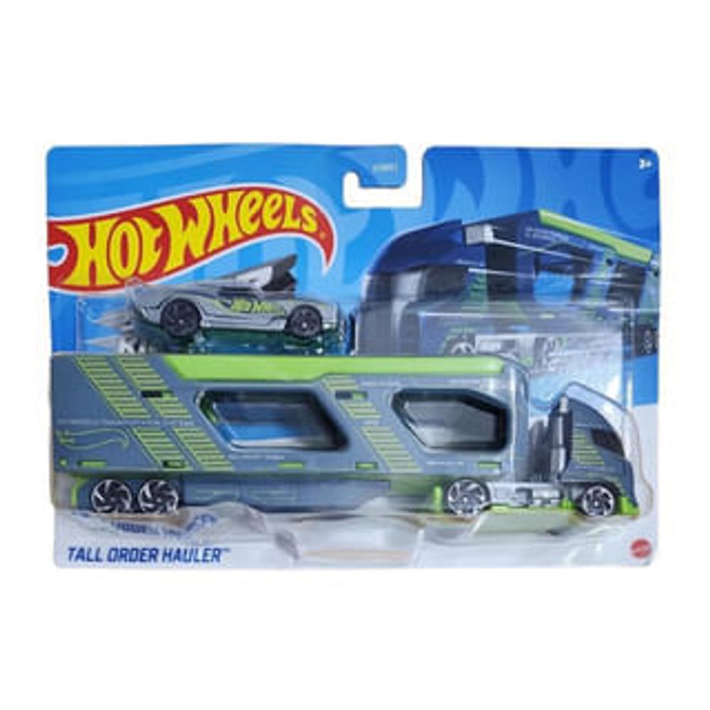 Hotwheels Super Rigs - Mattel BDW51-Tall Order Hauler
