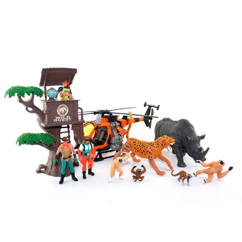 Set de Animal Paradise Rinoceronte
