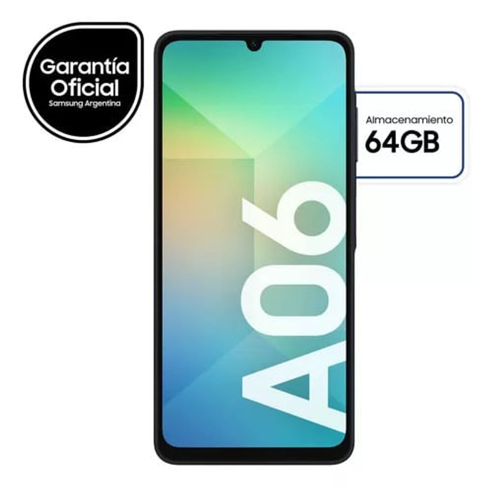 Celular Samsung Galaxy A06 64gb 4gb Black