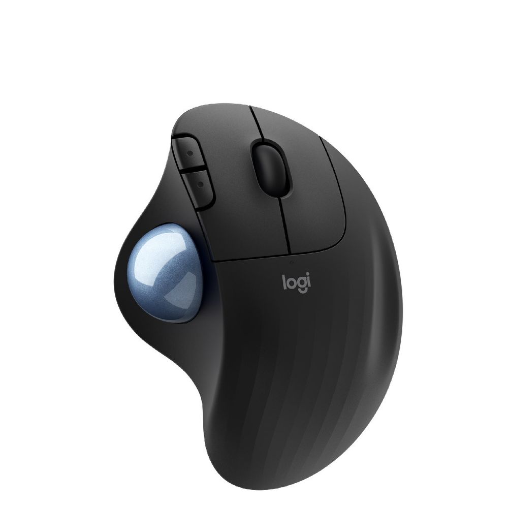 Mouse Logitech M575 Ergonomico Trackball Inalambrico Comodo - Negro