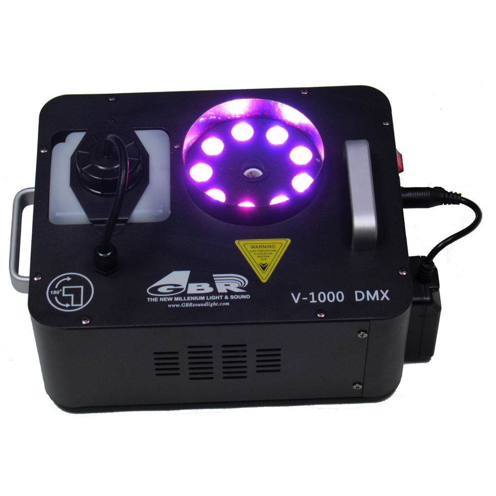 Maquina De Humo Led v-1000 Dmx gbr Vertical Multi Posicion