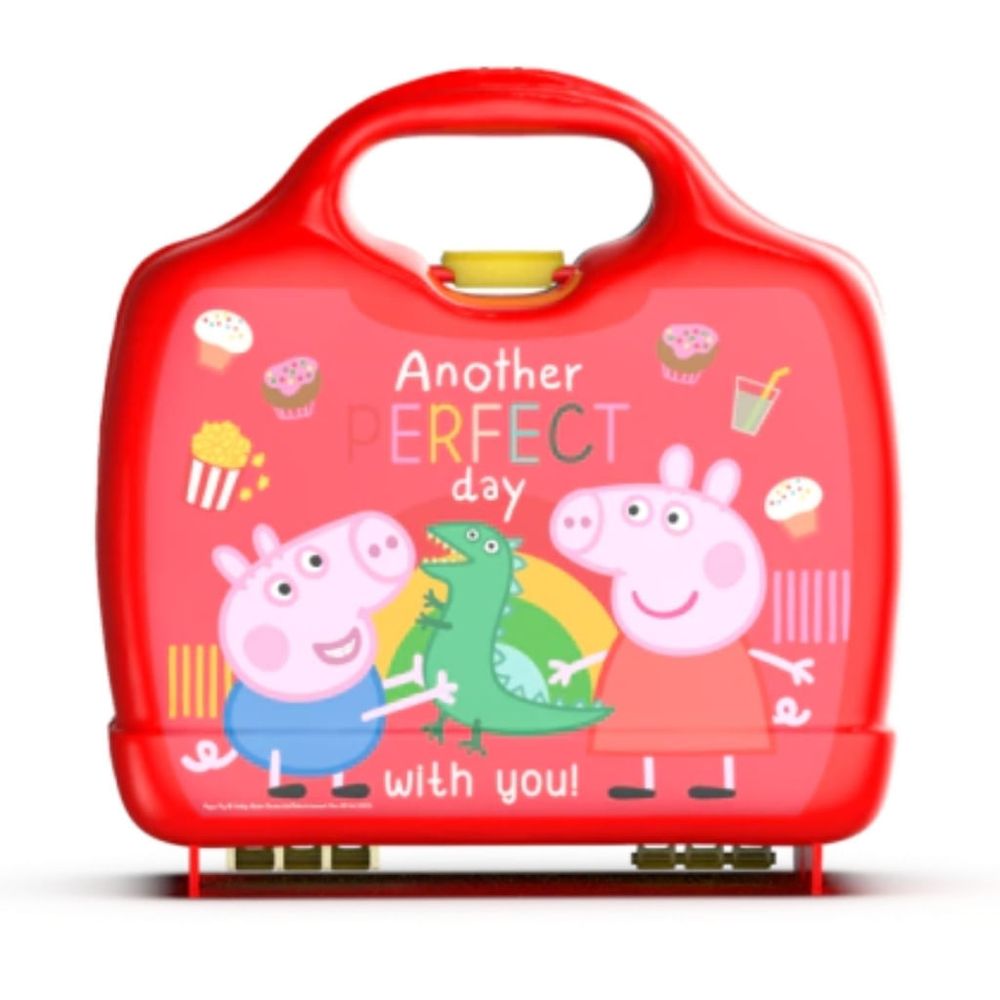 Lunchera Plástica Personajes Bel Gioco Peppa Pig