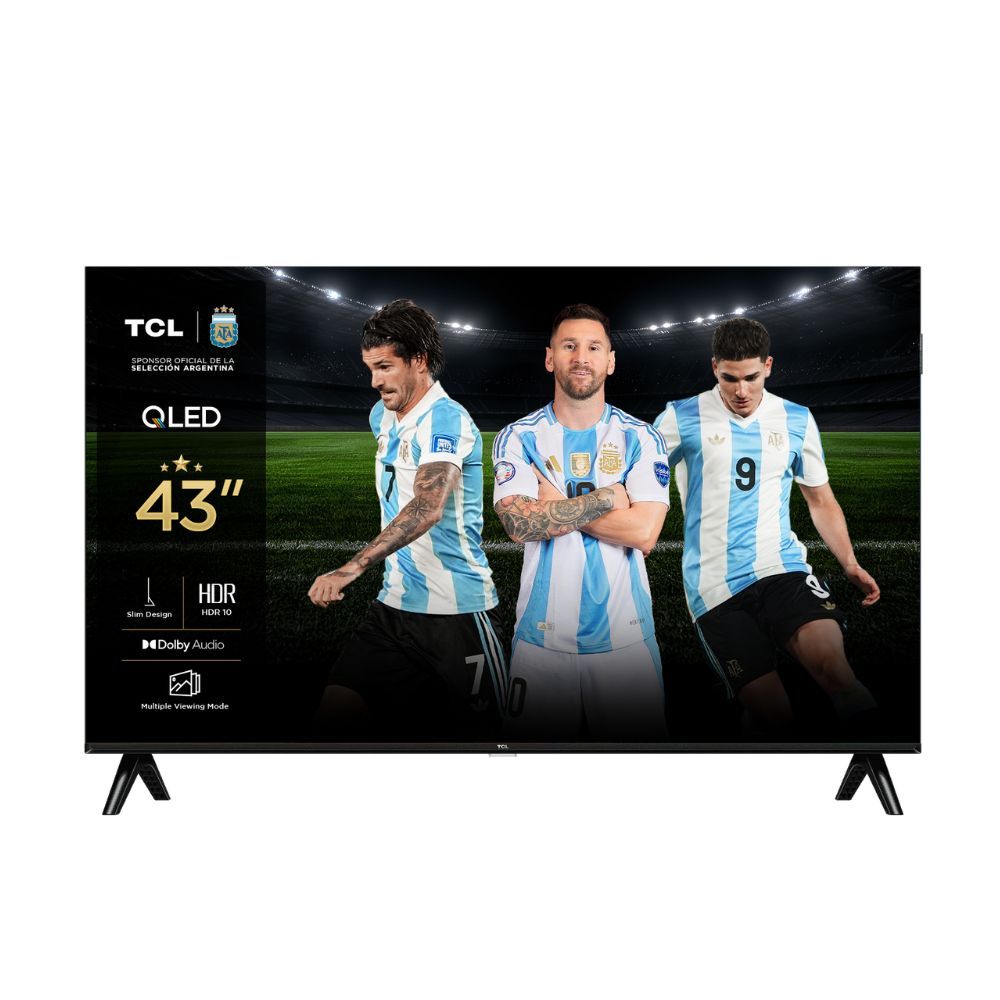 Smart TV TCL 43” QLED FHD 43S5K Google TV