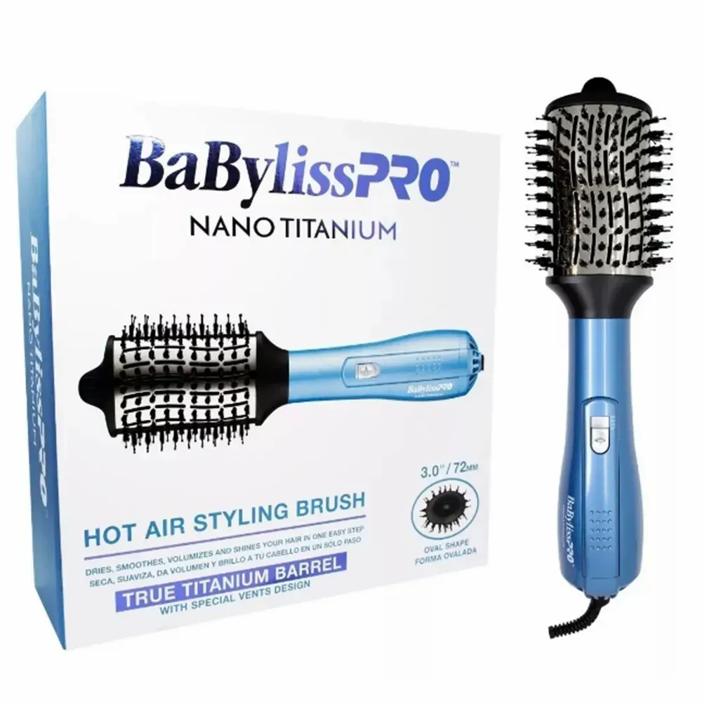 Cepillo Eléctrico Babyliss Nano Titanium Brush 72mm