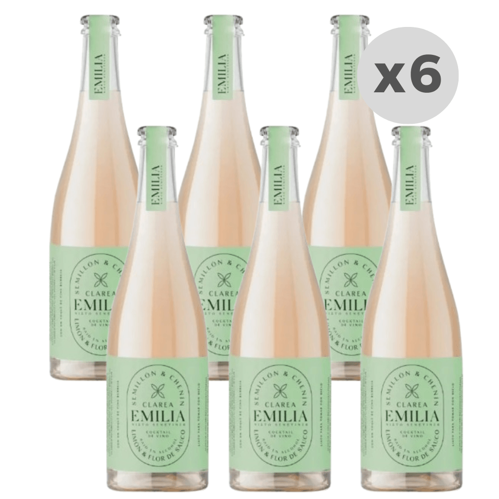 Cocktail de Vino Emilia Clarea Botella 750ml x6