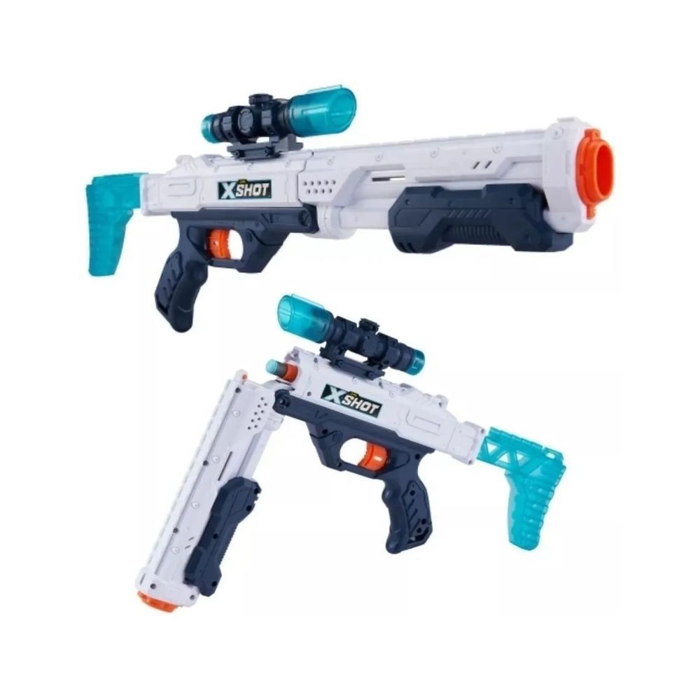 Pistola Rifle X-shot Scope Con Mira Alcance 17 Mts