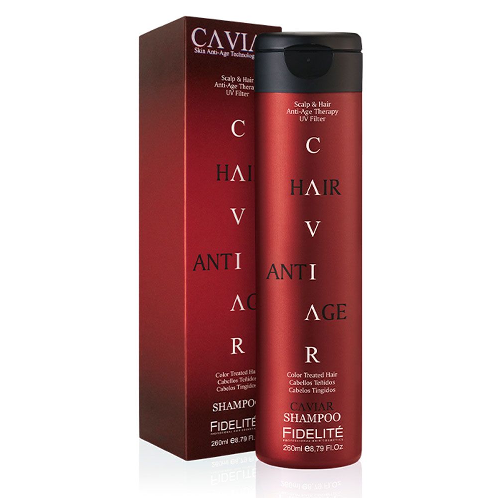 Fidelite Caviar Shampoo Cabellos Teñidos Mechas Color 260 Ml