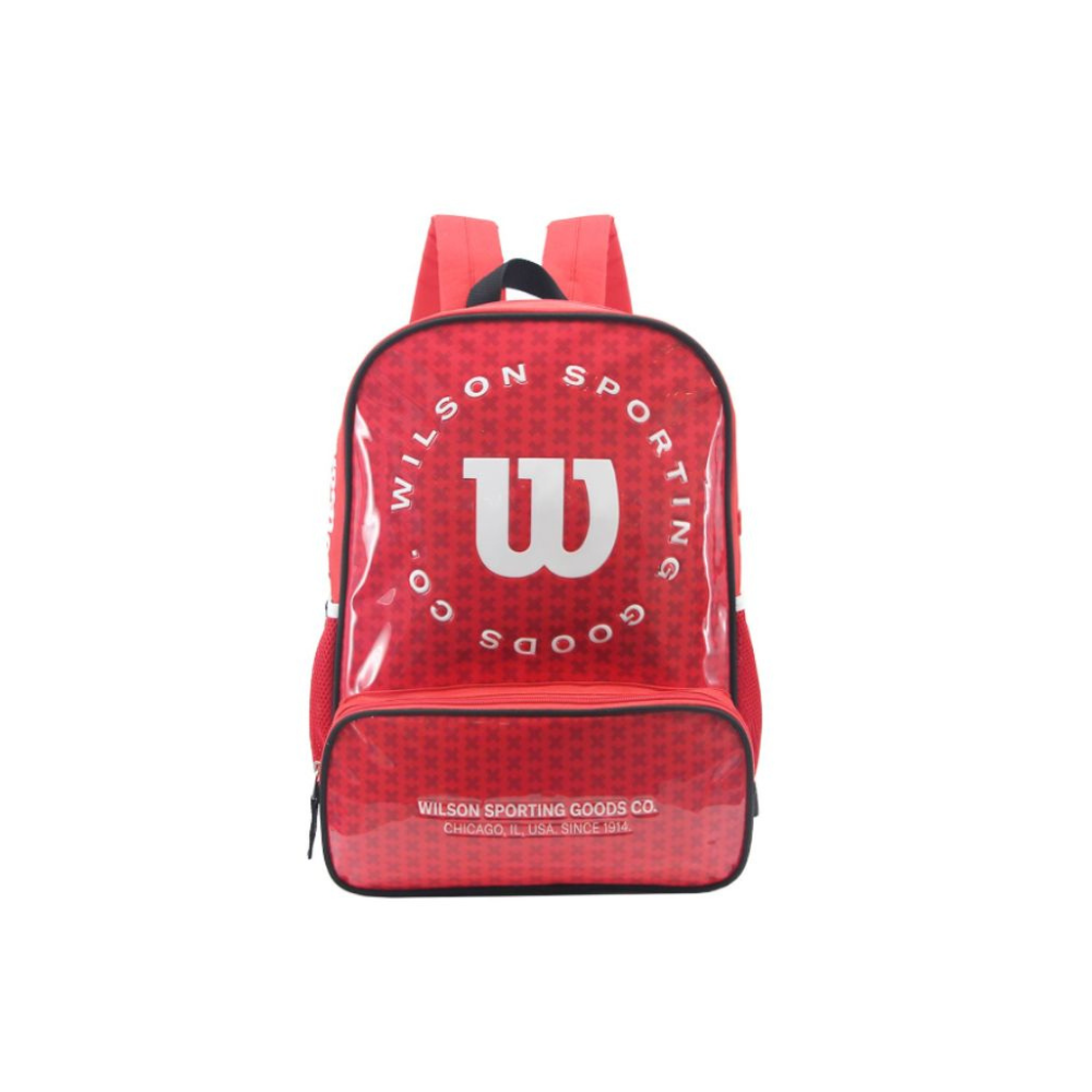 Mochila Wilson Sporting Original Impermeable 16 pulgadas Rojo