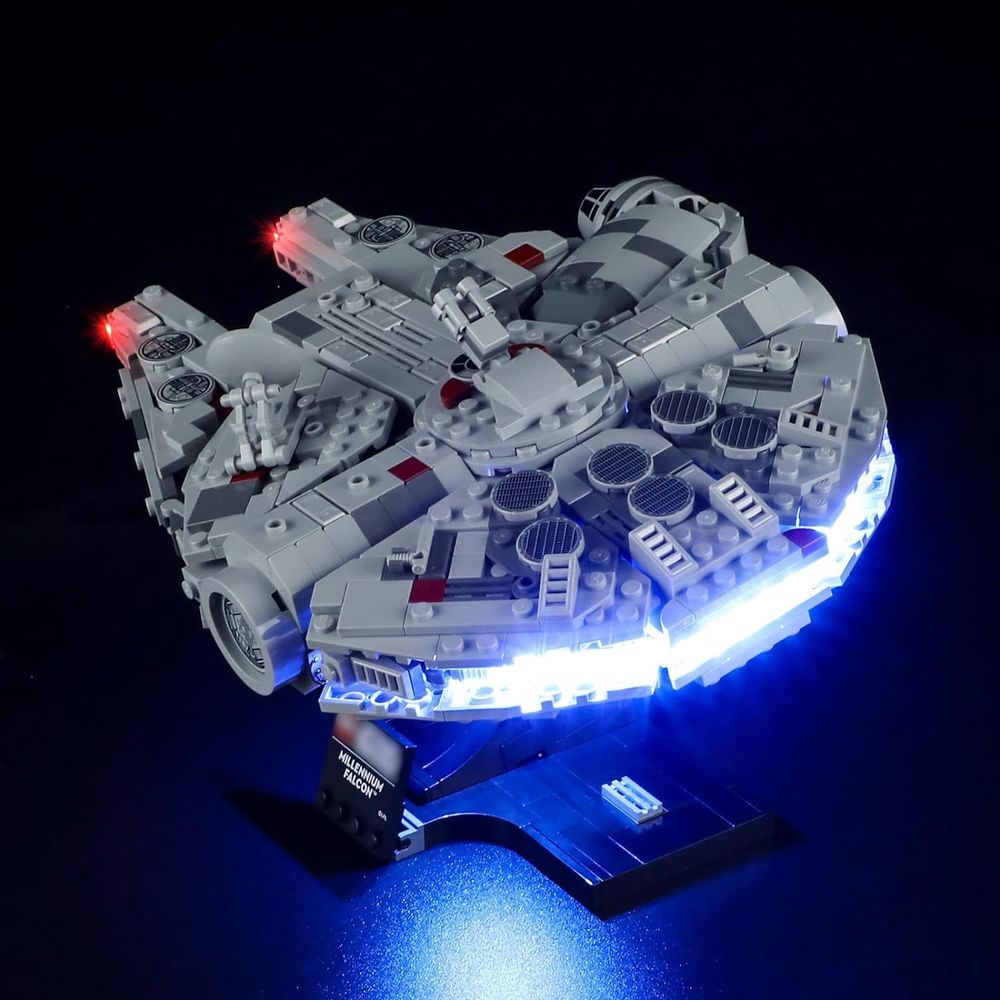 Vaodest LED Light for Lego 75375 Millennium Falcon Set,Design and ...