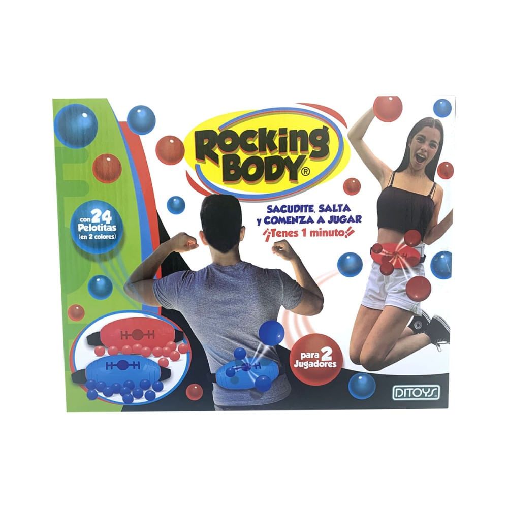 Juego Rocking Body Sacudite Salta Y Juga Ditoys 2444