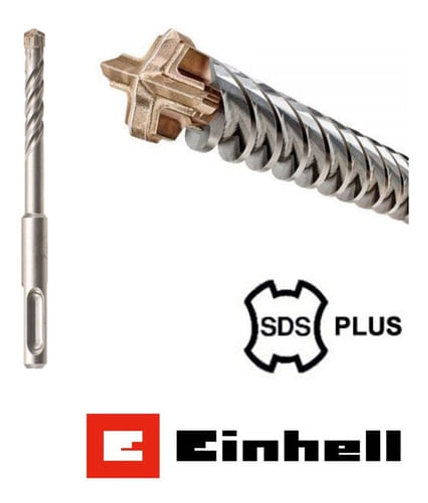 Broca Mecha Widia Sds Plus 5 X 110 Mm Einhell 4 Filos 5mm 49260505