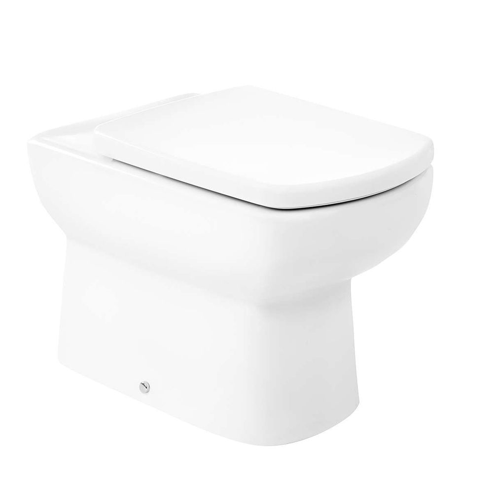 Inodoro corto con tapa amortiguada Dama senso Roca P