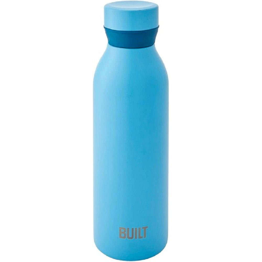 Botella Termica Acero Inoxidable 532 ml Built Cascade Azul